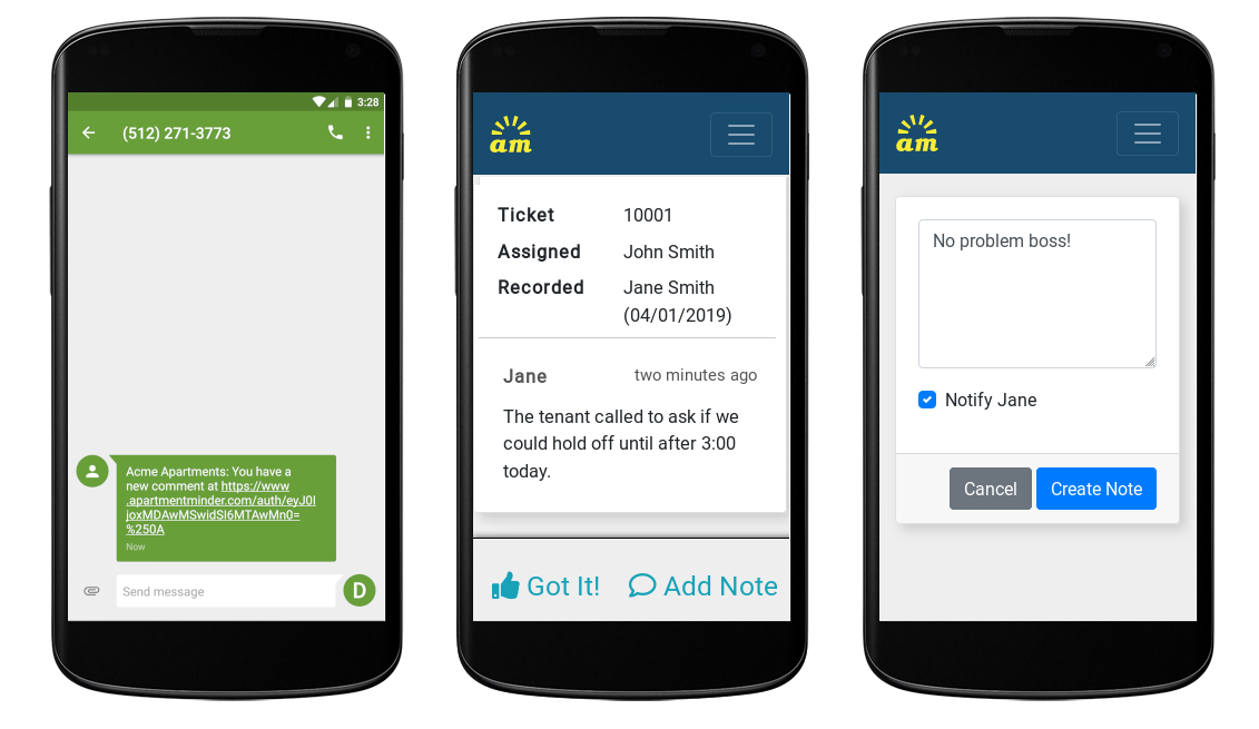 Introducing Notes Apartment Minder